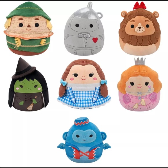 Squishmallows | Toys | Nwt Squishmallows 8 Wizard Of Oz Collectible 7 ...